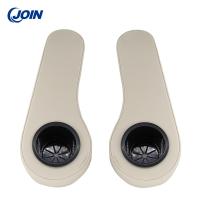 China Plastic Golf Cart Rear Seat Armrest Cup Holder Kit A Pair Customized for sale