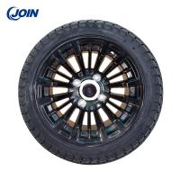 China 215/35-12 Black Electric Golf Cart Tires Wheels 12in Durable for sale