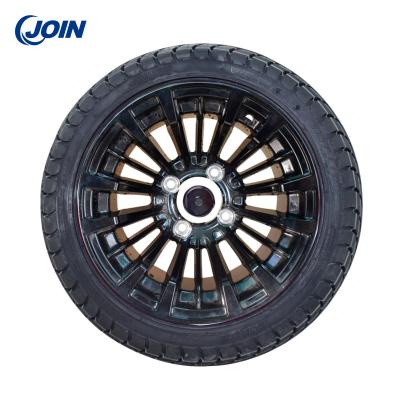 China 215/35-12 Black Electric Golf Cart Tires Wheels 12in Durable for sale