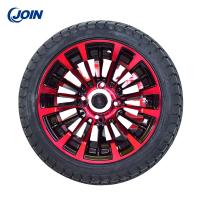 China 215/35-12 Black Electric Golf Cart Tires Wheels 12in Durable for sale
