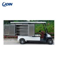 China Trapezium Golf Buggy Golf Car Cargo Box / Utility Cargo Box Stainless Steel for sale