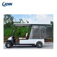 China Trapezium Golf Buggy Golf Car Cargo Box / Utility Cargo Box Stainless Steel for sale