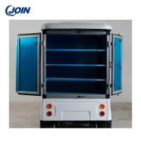 China Customized Golf Cart Cargo Boxes Aluminum Three Panel Sliding Door For Utility Carts for sale