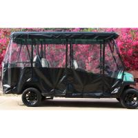 China 6 Passenger Golf Cart Enclosure Rain Cover Driving Golf Buggy for sale