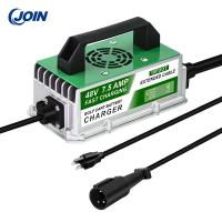 China 48V 7.5A Golf Cart Accessories Waterproof Battery Charger for sale