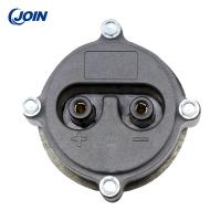 China Non Grounding 2 Pin Charging Socket Golf Cart Charger Receptacle JR1-H6180-02-00 for sale