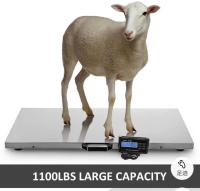 China Carbon Steel Customizable Animal Weighing Scale 500kg Max Capacity 1100LBS 0.1kg Accuracy for Cattle Weight Measurement for sale