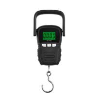 China LCD Display Hanging Scale Mini Digital Hand Carbon Steel Digital Balance Fish Scale for Fishing Luggage for sale