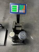 China OBM Supported Customizable 150kg-500kg Industrial Digital Electronic Bench Scale with High Accuracy and Steel Platform for sale