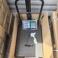China Industral Scale Digital Electronic 150kg/500kg Carbon Steel Bench Postal Platform Scale with LCD Display Pressure Sensor for sale