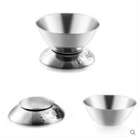 China ROUND Design Kitchen Scale 5kg 1g Capacity Battery Powered and Bowl Included for Precise Measurements for sale