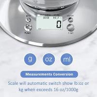 China Home Usage Scale Large Capacity Customization Electronic Food Nutrition Weight 5kg Digital Display Kitchen Food Weighing Scales for sale