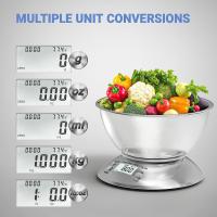 China Home Usage Scale Large Capacity Customization Electronic Food Nutrition Weight 5kg Digital Display Kitchen Food Weighing Scales for sale