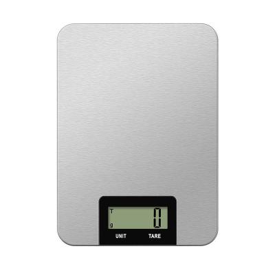 China JLY Smart 5kg/1g Stainless Steel Electronic Kitchen Scale with 1x3V CR2032 Lithium Battery Power Supply and OEM LED Display for sale