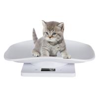 China Livestock Scale Digital Pet Scale Accurately Weighs Dog Cat Tray Weight LCD Display Mini 10kg Pet Food Weighing Scale for sale
