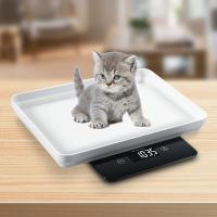 China Tiny Pets Floor Scale 5kg 1g with LCD Display Portable Electronic Digital Pet Kitten Animal Balance Weighing Scales for sale