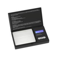 China Weighing Scale Black Original Diamond Model 500 Kitchen Pocket Jewelry Food Scale Digital 200g 0.01g Golden with Battery for sale