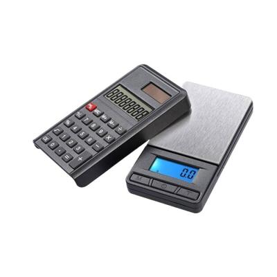 China Portable Electronic Digital Jewelry Pocket Scale Calculator Function 2 AAA Batteries Powered Sleek and Portable for sale