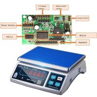 China Supermarket High Precision 24-Bit ADC Electronic Scale Hardware 20.7-Bit Stationary Code kg Unit Custom ODM Support 0.1g Accuracy OEM for sale