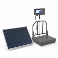 China Floor Scale 7-Inch AI Intelligent Android System LCD Bench Scale Solar-Powered Weighing Scale kg Units Label Print Traceability OEM ODM for sale