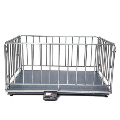 China Customizable AC110V/220V Livestock Weighing Scale Measure Body Weight of Pigs Cattle and Sheep in Pasture up to 1000kg for sale