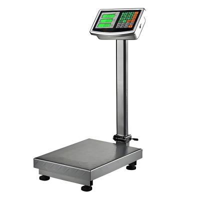 China AC/DC Power Supply Platform Scale 300kg Capacity ABS Material 150kg 500kg Digital Electronic Balance for Weighing for sale