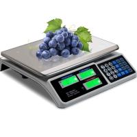 China Rectangle Digital Display Vasipor Accurate 40kg Calculation Fruit Weight Electronic Counter Counting Commercial Weight Scale for sale