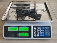 China Rectangle Digital Display Vasipor Accurate 40kg Calculation Fruit Weight Electronic Counter Counting Commercial Weight Scale for sale