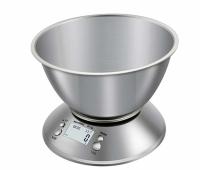 China Detachable Metal Bowl Digital Stainless Steel Kitchen Scales Battery-Powered Convenience for Accurate Ingredient Measurement for sale