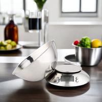 China Detachable Metal Bowl Digital Stainless Steel Kitchen Scales Battery-Powered Convenience for Accurate Ingredient Measurement for sale