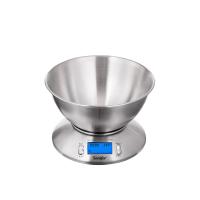 China Sonifer SF-1926 5kg Stainless Steel Digital Scale With Food Bowl Diameter 21CM Healthy Lift Weighing Scale Kitchen Scale for sale