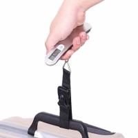 China Digital Display 50kg Range Electronic Handheld Luggage Scale with Backlight Function Your Travel Companion for sale