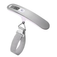 China Digital Display 50kg Range Electronic Handheld Luggage Scale with Backlight Function Your Travel Companion for sale