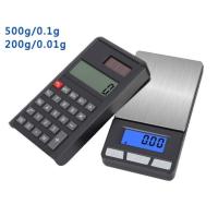 China Electronic Jewelry Weight Gram Balance Scale 500g/0.1g Mini Digital Pocket Scale with Calculator and Tray Size 5*76.2mm for sale