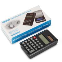 China Electronic Jewelry Weight Gram Balance Scale 500g/0.1g Mini Digital Pocket Scale with Calculator and Tray Size 5*76.2mm for sale