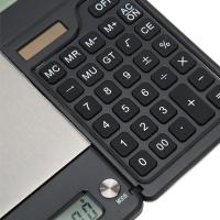 China OEM Supported Jewelry Scale 2 in 1 Digital Electronic Balance Weigh Scale with Solar Calculator Gold Pearl Weighing Portable for sale