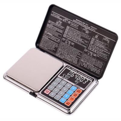 China OBM Supported White Backlight 0.1G 0.01G Electronic Digital Scale Mini Pocket Pricing Scale for Jewelry Weighing for sale