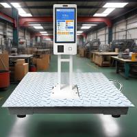 China 21.5' Smart Ground Scale Platform with IoT LCD Display Touch Screen Thermal Printing and OEM ODM High Resolution 1920*1080 for sale