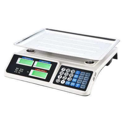 China 30kg/40kg Digital Electronic Scale for Weight Measuring in Supermarkets 1g Division and High Accuracy Battery Powered for sale