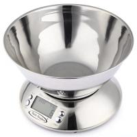 China Multifunctional Electronic Scale With Scale Tray 5kg Food Measuring Gram Stainless Steel Kitchen Scale LCD size 47*24mm for sale