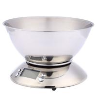 China Digital Scale Type Stainless Steel Electronic 5kg 1g Precision Kitchen Scales for Weight Measuring and Food Balance for sale