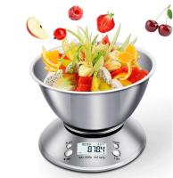 China Digital Scale Type Stainless Steel Electronic 5kg 1g Precision Kitchen Scales for Weight Measuring and Food Balance for sale