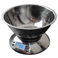 China 5KGS/1G Bowl Designed Higher Accuracy Digital Food Vegetable Weighing Scale with Digital Display TS-EK34 Stainless Steel for sale
