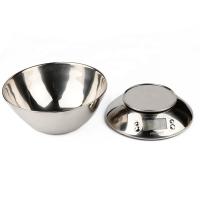 China Stainless Steel Material 201 ABS Base Digital Kitchen Scale in 215*145mm Product Size for Accurate and Easy Weighing for sale