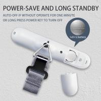 China LCD Display Stainless Steel Suitcase Luggage Scale OEM Custom Logo Portable 50KG 10g Digital Hanging Handhold Travel Scale for sale