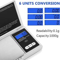 China Customizable Portable Digital Jewelry Gold Scale Mini 200g 0.01g Electronic Pocket Gram Scale With Calculator Convenient for sale