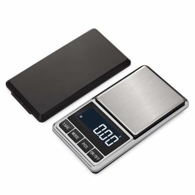 China ABS Plastic Stainless Steel Digital Pocket Scale WITH LID 500g 300g Digital Mini Jewelry Scale 0.01g Portable Electronics for sale