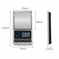China ABS Plastic Stainless Steel Digital Pocket Scale WITH LID 500g 300g Digital Mini Jewelry Scale 0.01g Portable Electronics for sale