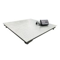 China 2000kg LED Display Industrial Digital Platform Floor Weighing Scale with OEM Customized Support and Design 1.2m*1.2m Size for sale