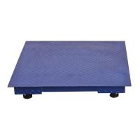 China ROHS Certified Carbon Steel Industrial Digital Platform Weighing Scale Floor Scale 2 Tons for Heavy Duty Applications for sale
